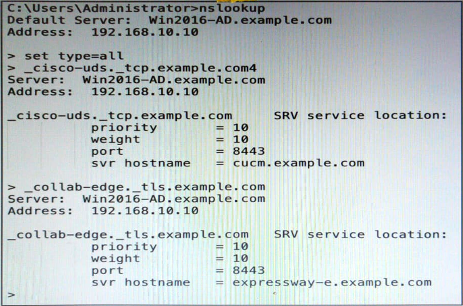 Cisco CCNP Collaboration 300-820 CLCEI Exam Questions Cisco CCNP Collaboration 300-820 CLCEI Exam Questions